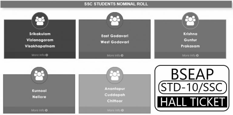 AP 10th Hall Ticket 2025, AP SSC Nominal Roll 2025 Download at bse.ap.gov.in